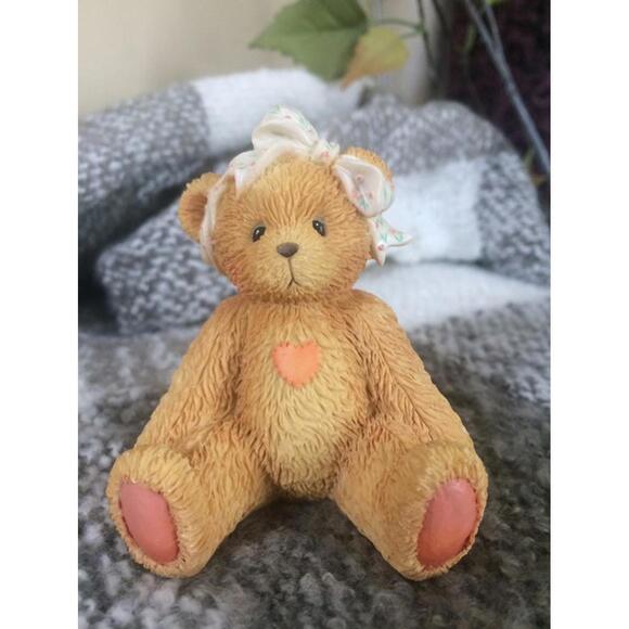 Enesco | Other | Sara Love Ya Bear Figurine Doll Collectible | Poshmark